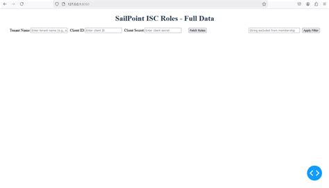 Using Python Dash To View Role Configurations In Isc Community Blog Sailpoint Developer