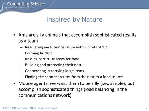 Ppt Lecture Xvii Distributed Systems Algorithms Inspired By Biology Powerpoint Presentation