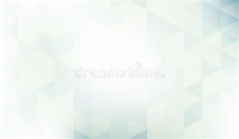 Minimal Pale Greenish Grey Geometric Background With Triangles Subtle Pattern Stock Vector