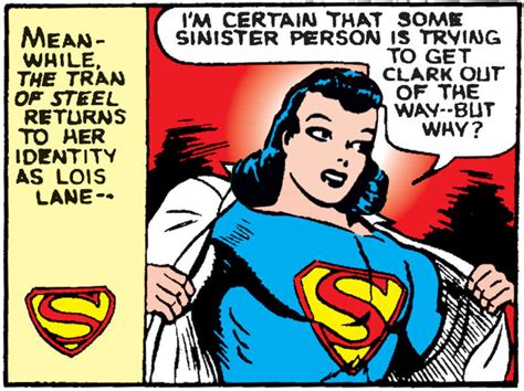 Superwoman Returns To Her Lois Identity By Pippl On Deviantart