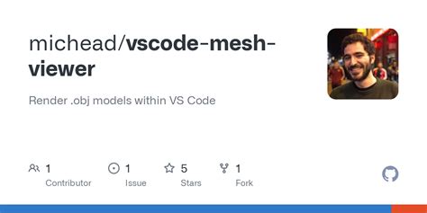 GitHub Michead Vscode Mesh Viewer Render Obj Models Within VS Code