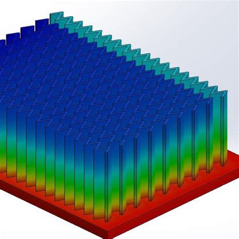 Thermal Analysis Of Plain Rectangular Fin Download Scientific Diagram