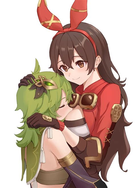 Amber And Collei Genshin Impact Drawn By Amco Danbooru