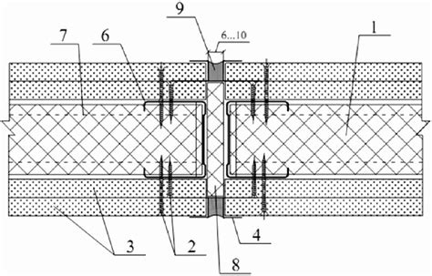 Узел деформационного шва в полу Dwg фото