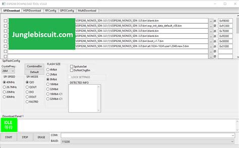 Step By Step Guide On How To Flash The Esp 01 Junglebiscuit