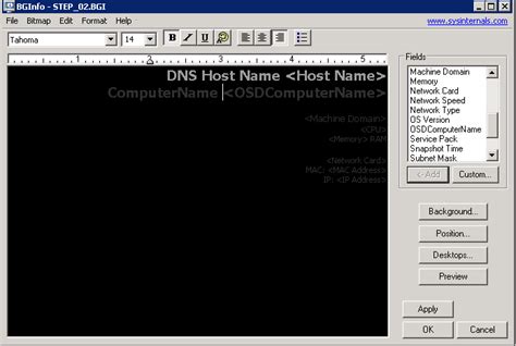 Displaying Osdcomputername In Mdt Winpe Background Picture Ccmexec