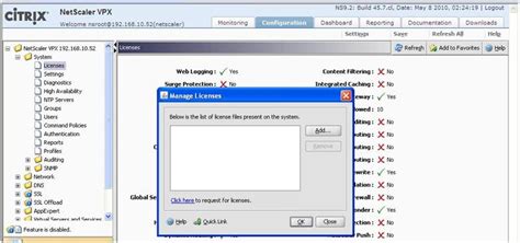 Pranab S Scrapbook Installing Free License In NetScaler VPX Express