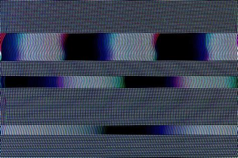 Premium Photo Led Screen Glitch