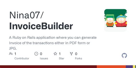 GitHub Nina07 InvoiceBuilder A Ruby On Rails Application Where You Can Generate Invoice Of