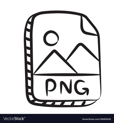File Format Royalty Free Vector Image VectorStock