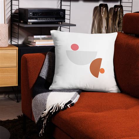Pillow Modern Abstract Minimalist Design For Home And Living Spaces