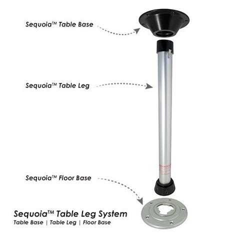 Sequoia Table Leg System Components Caravan Repairs Build A Camper Van Plastic Flooring