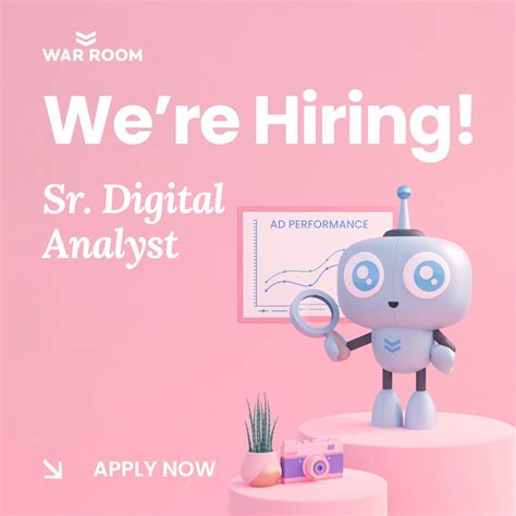 Lee Goullaud On Linkedin Careers Senior Digital Analyst War Room Inc