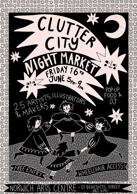 Clutter City Night Market Norwich Lanes