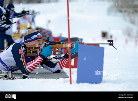 Army Chief Warrant Officer 2 Niall Macgregor A Member Of The Colorado National Guard Biathlon