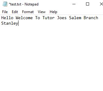 Write File In C