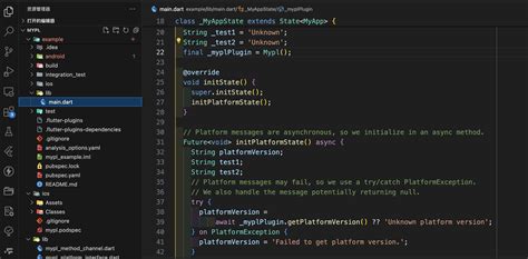 Flutter 插件开发 原生插件开发 Plugin Packages Hczhhm 博客园