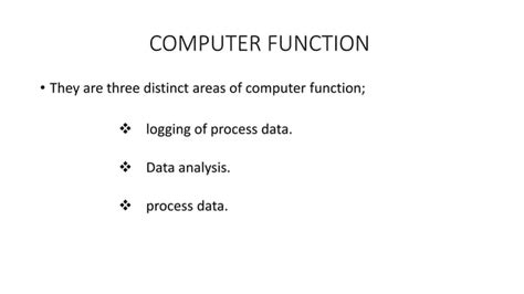 Application Of Computer In Fermentation Pptx