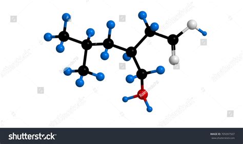 Molecular Structure Pregabalin Lyrica Medication Used 스톡 일러스트 705097507
