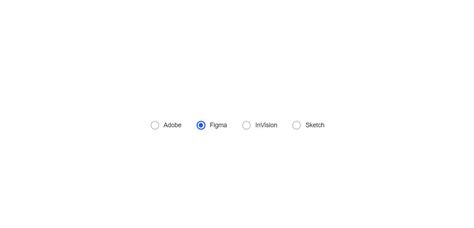 Radio Button CSS Styles Examples OnAirCode