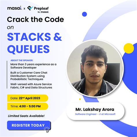 Prepleaf By Masai On Linkedin Codingcommunity Stacks Queues Crackthecode Masai Masaischool