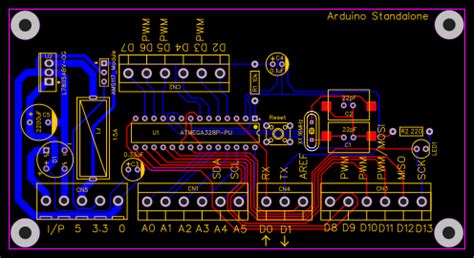 Arduino Standalone 3 EasyEDA Open Source Hardware Lab