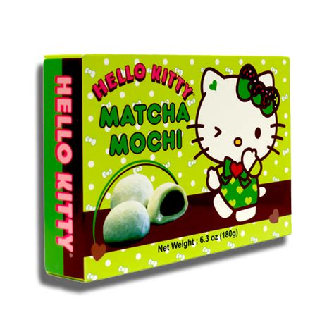 Hello Kitty Matcha Mochi Taiwan Exoticers