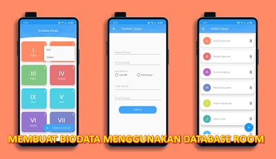 Tutorial Membuat Biodata dengan Database Room | Android Studio - Rivaldi 48