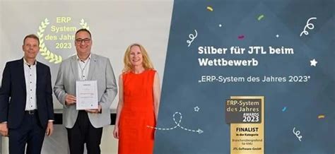 Jtl Wawi Gewinnt Platz 2 Beim Erp System Des Jahres 2023 Award Themen Auf Topsoft