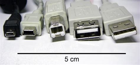 각종 USB 핀배열 마이크로 미니 등등