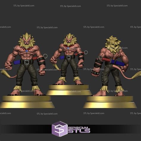 Leomon Digimon Specialstl