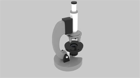 3d File Microscope・3d Printing Template To Download・cults