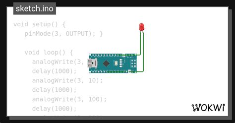 Pmw Blink Wokwi Esp32 Stm32 Arduino Simulator