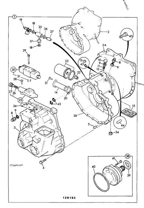 Transmission Jcb Syncro Shuttle 2wd And 2 4wd External Components