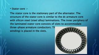Synchronous motor & Alternators application | PPT