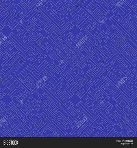 Microchip Abstract Vector Photo Free Trial Bigstock