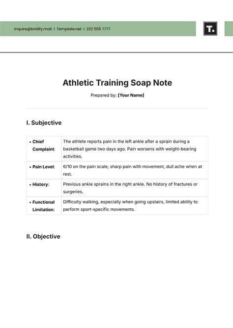 Free Soap Note Templates Editable And Printable