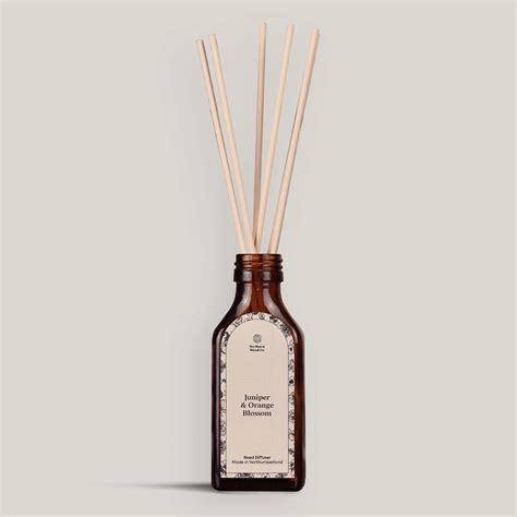 Juniper And Orange Blossom 100ml Reed Diffuser Luxury Fragrance Homeware And Ts
