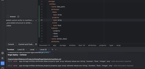 Forge Storage Custom Entity Allowed Attribute Types Forge The