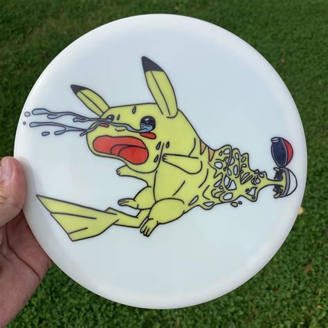 Pikachu Compass Discdyeing