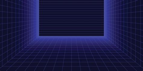 Grid Retro Futuristic For Background 20562045 Vector Art At Vecteezy
