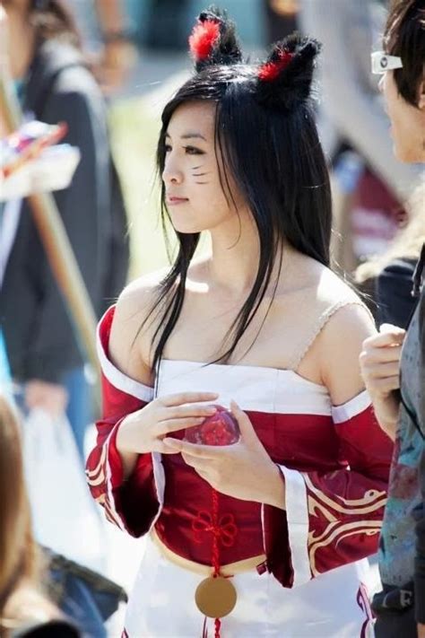 Ahri Cosplay Wallpapers And Fan Arts League Of Legends Lol Stats