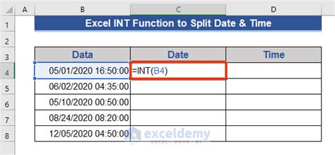 Split Date And Time Column In Excel Easy Methods Exceldemy