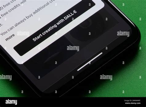 User Interface Of Dall·e 2 A New Ai System Developed By Openai That Creates Realistic Images