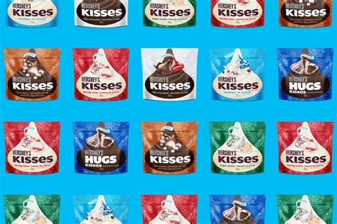 Hersheys Holiday Kisses On Behance Holiday Hershey Kisses Flavors