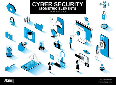 Cyber Security Project Background Stock Vector Images Alamy