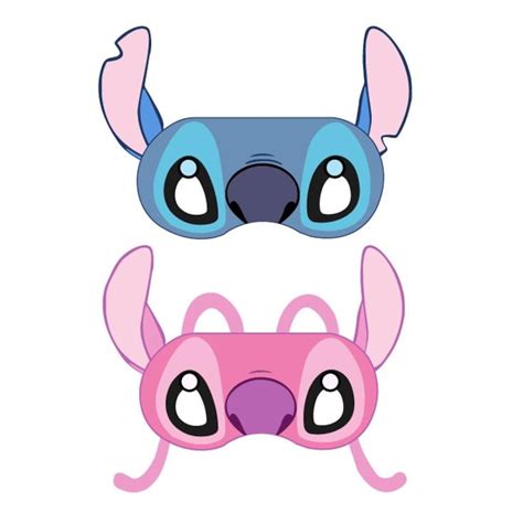 Printable Stitch Mask Etsy Uk