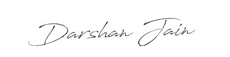 84 Darshan Jain Name Signature Style Ideas New Esignature