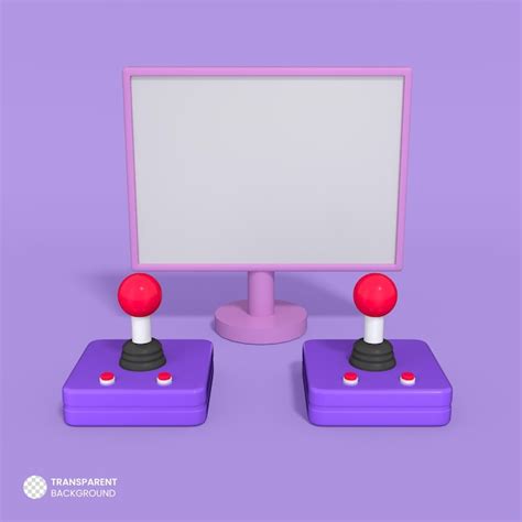 Premium Psd Game Controller Icon Isolated 3d Render