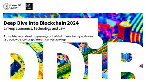 international summer school deep dive into blockchain 2024 uzh